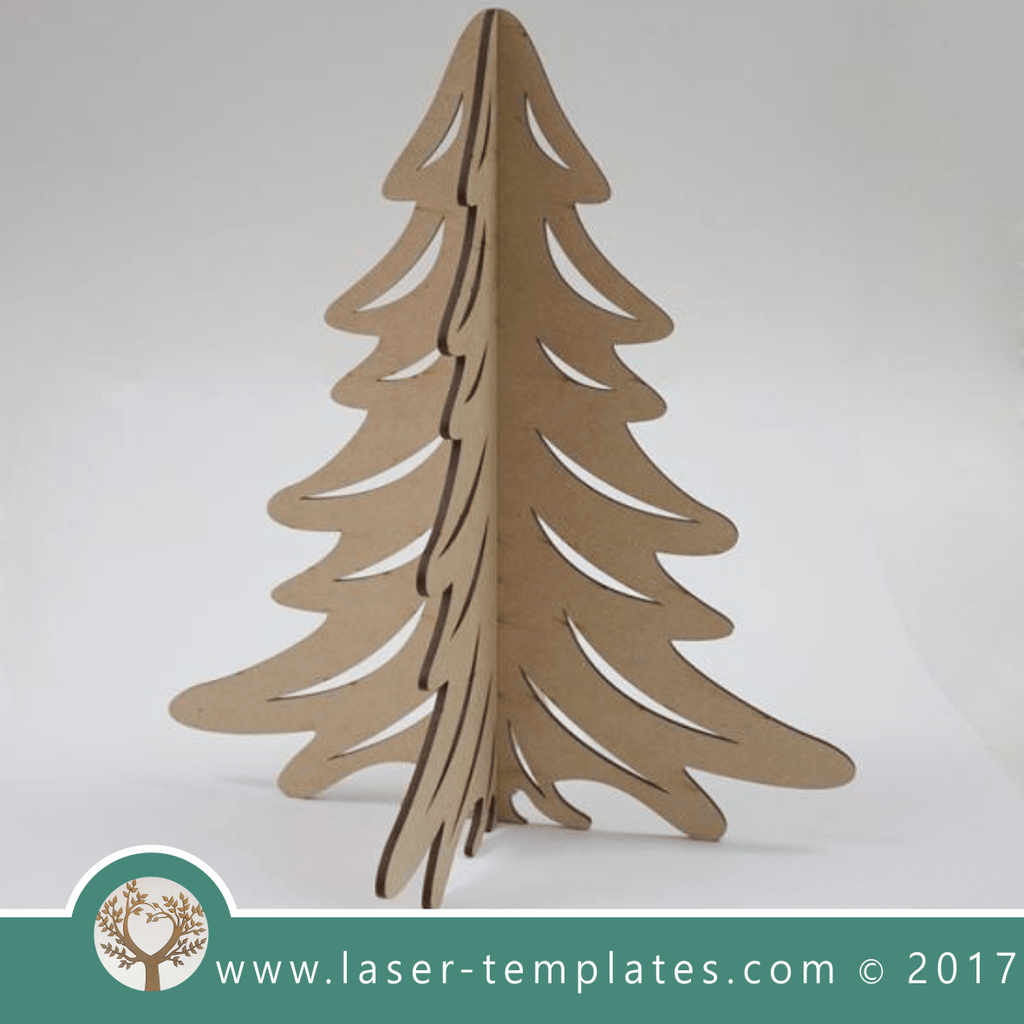 Laser cut tree template. Online 3d vector design download free patterns ...