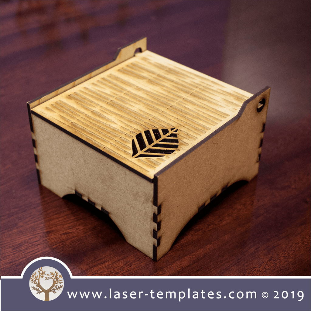 laser cut template - Coaster holder 3mm and 6mm files – Laser Ready ...