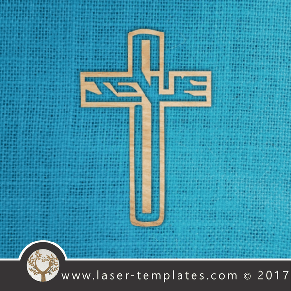 Laser cut cross template, pattern, design. Free vector designs every ...