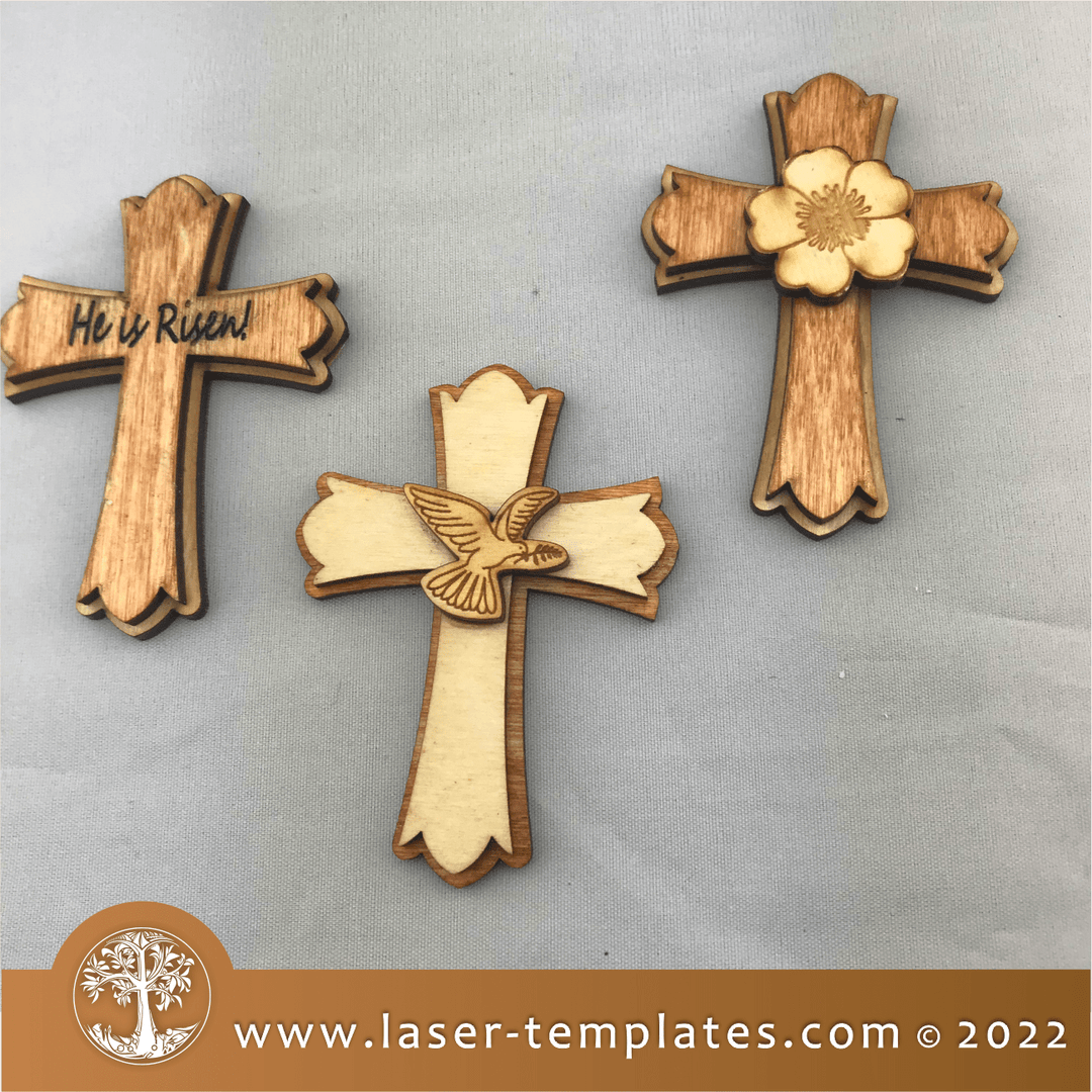 Our Father - Catholic version with leaf detail – Laser Ready Templates