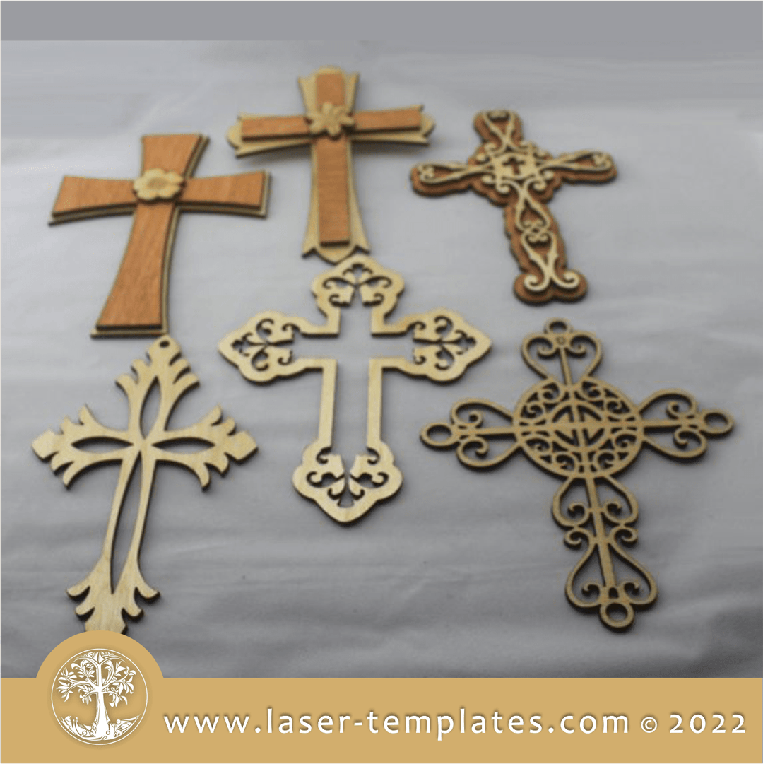 Cross Bundle – Laser Ready Templates