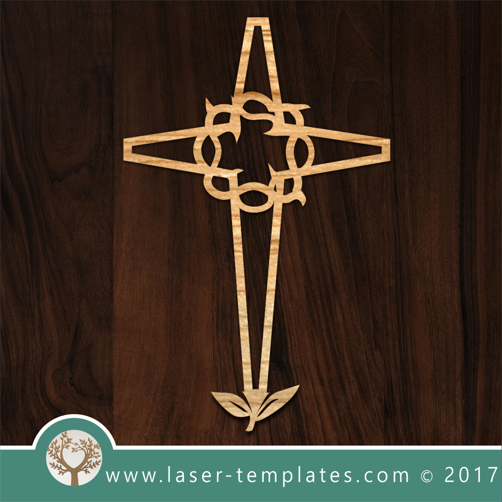 Laser cut cross template, pattern, design. Free vector designs every ...
