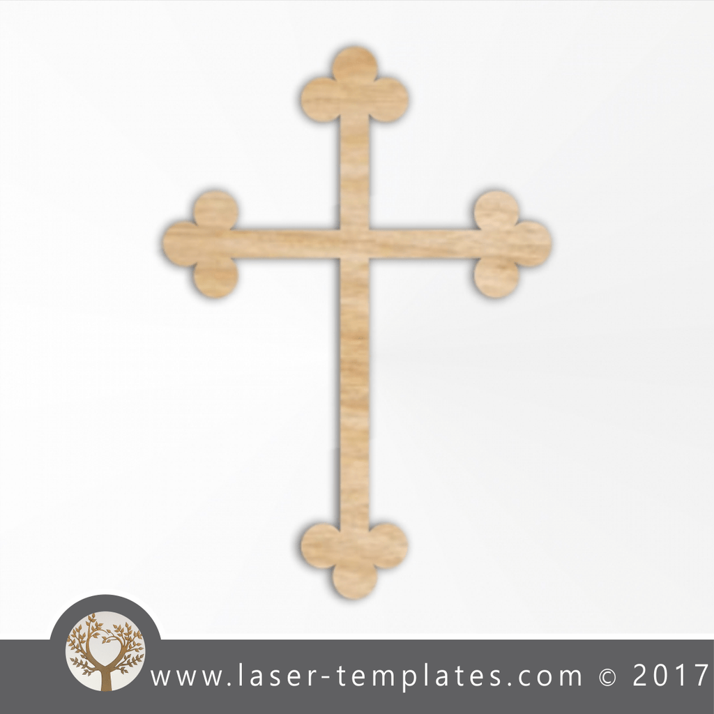 Laser cut cross template, pattern, design. Free vector designs every ...