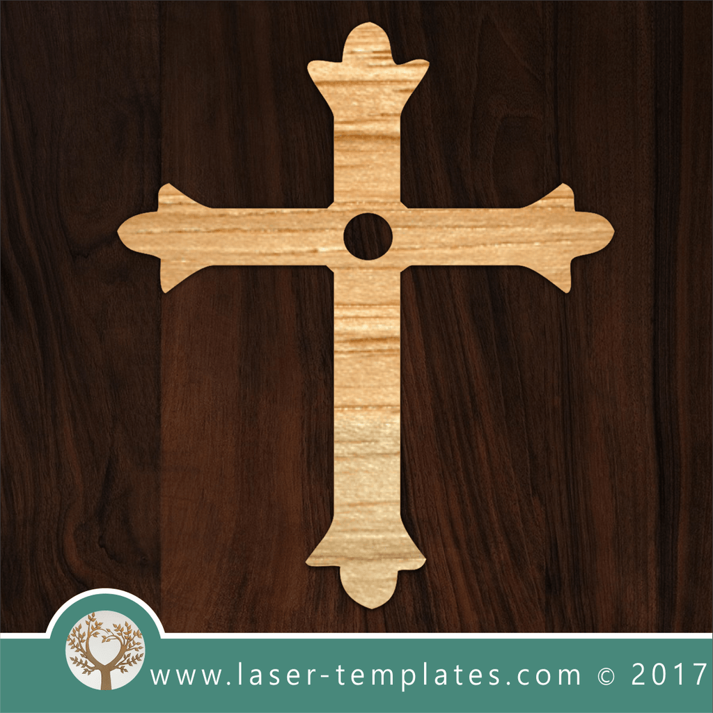 Laser cut cross template, pattern, design. Free vector designs every ...