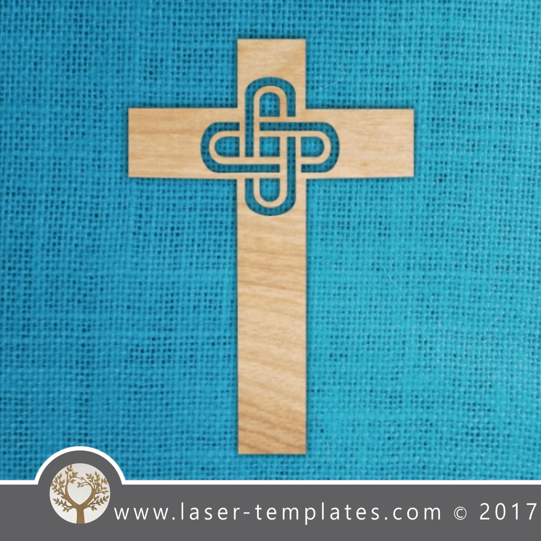 Laser cut cross template, pattern, design. Free vector designs every ...