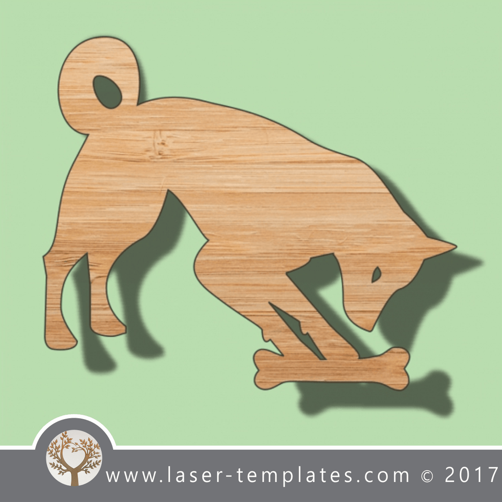 Dog template, online laser cut design store. Download Vector patterns ...