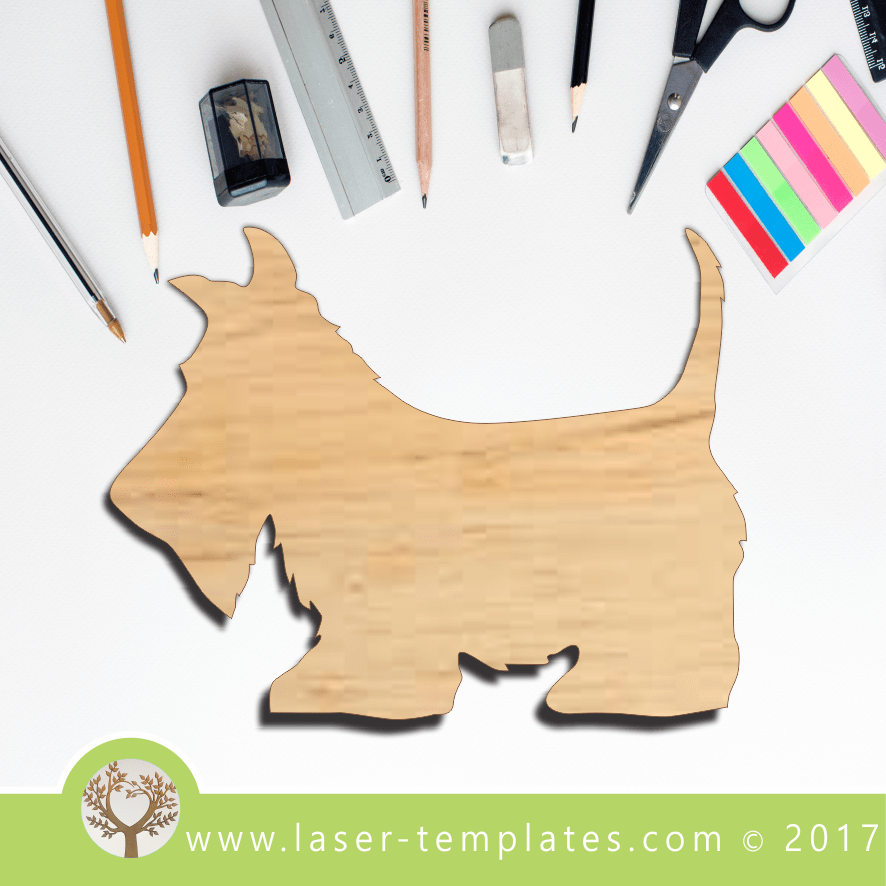 Laser Cut Dog Silhouette Template, Download Laser Ready Vectors ...