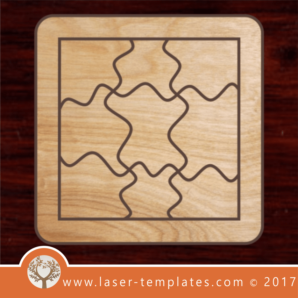 Educational Puzzle template, download laser cut designs. – Laser Ready ...