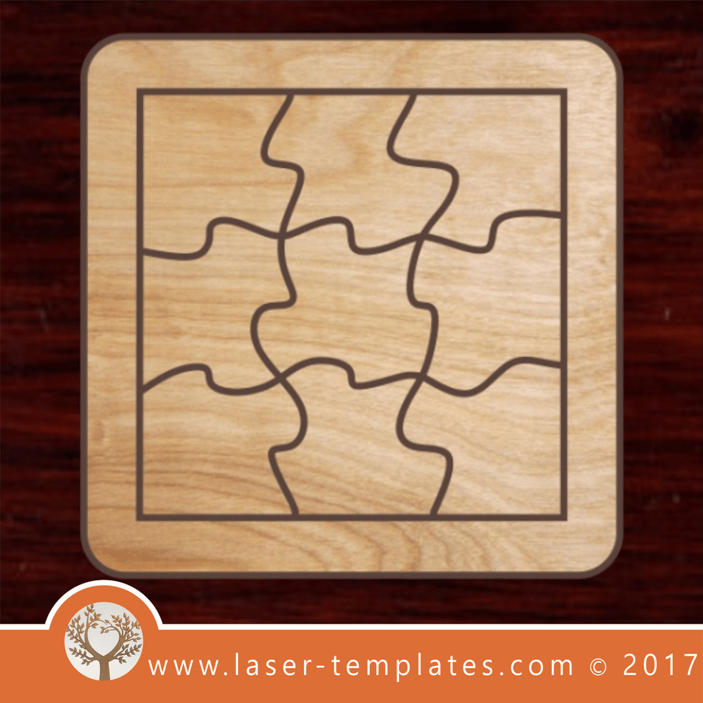 Educational Puzzle template, download laser cut designs. – Laser Ready ...