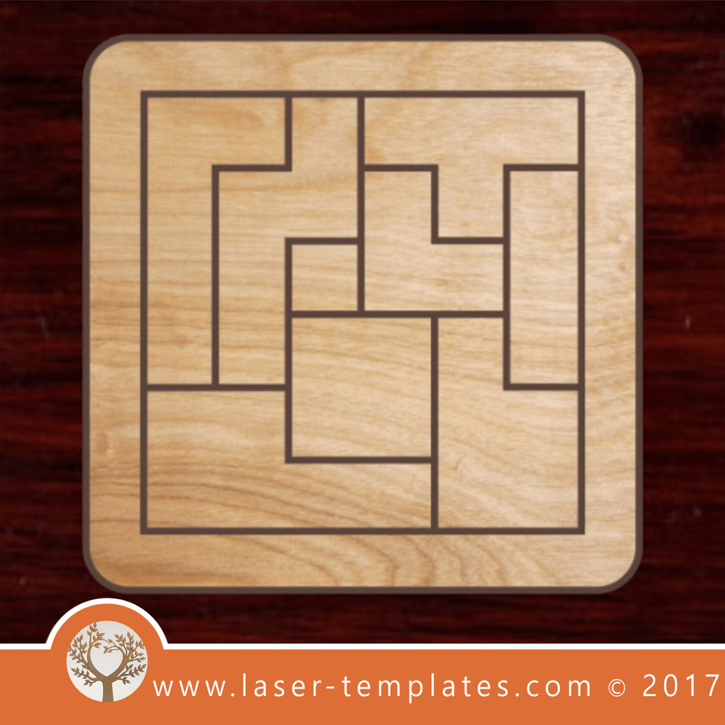 Educational Puzzle template, download laser cut designs. – Laser Ready ...