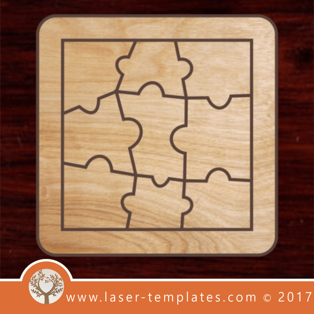 Educational Puzzle template, download laser cut designs. – Laser Ready ...