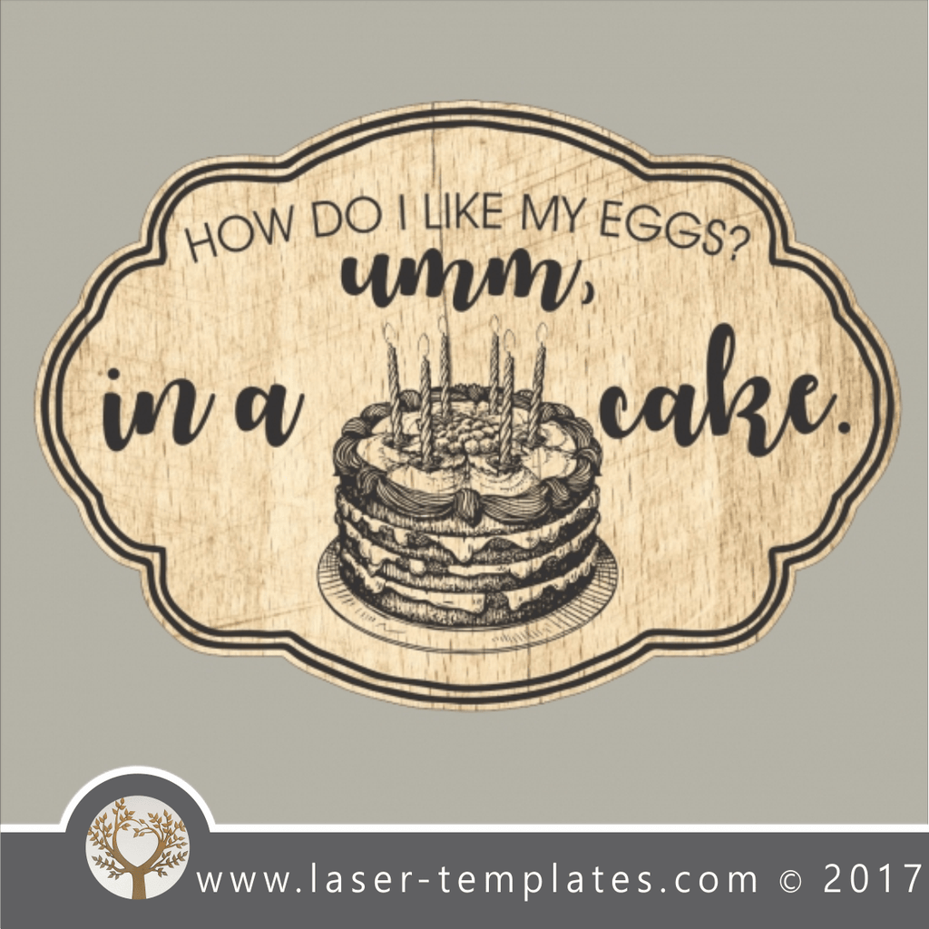 Funny Kitchen sign template, online vector design store for laser cut ...
