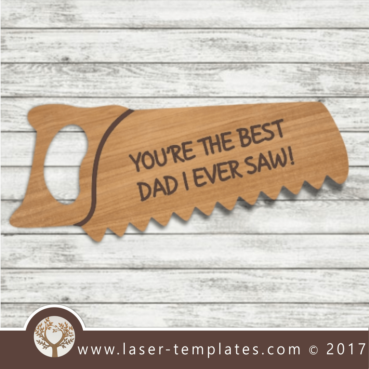 Father's Day key ring TEMPLATE for laser engraving. Online design store ...