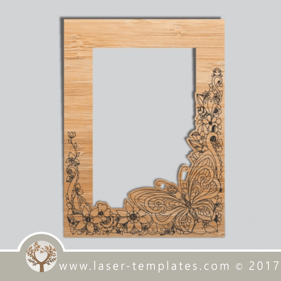 Photo Frames & Borders Template Collection – Laser Ready Templates