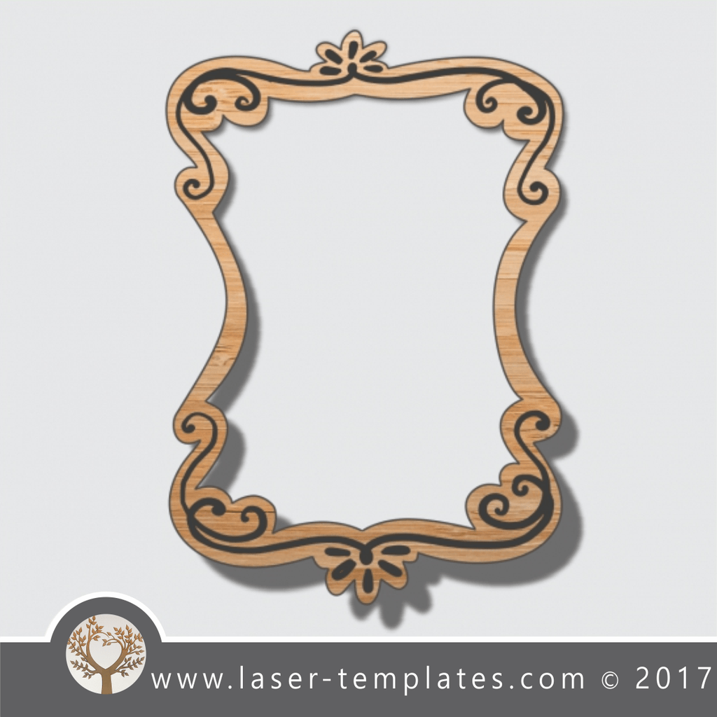laser cut photo frames template, online laser cut design store. – Laser ...