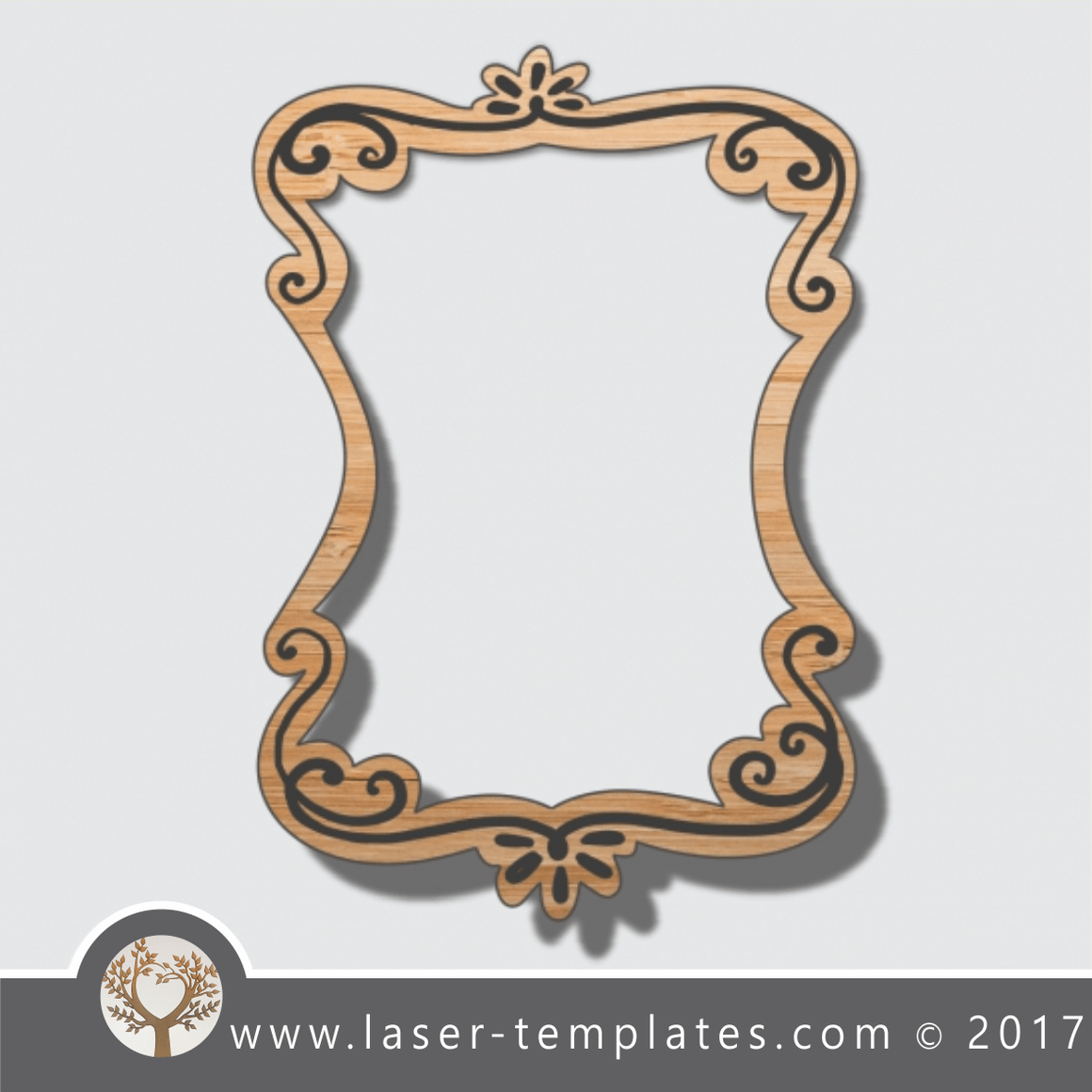Photo Frames & Borders Template Collection – Laser Ready Templates