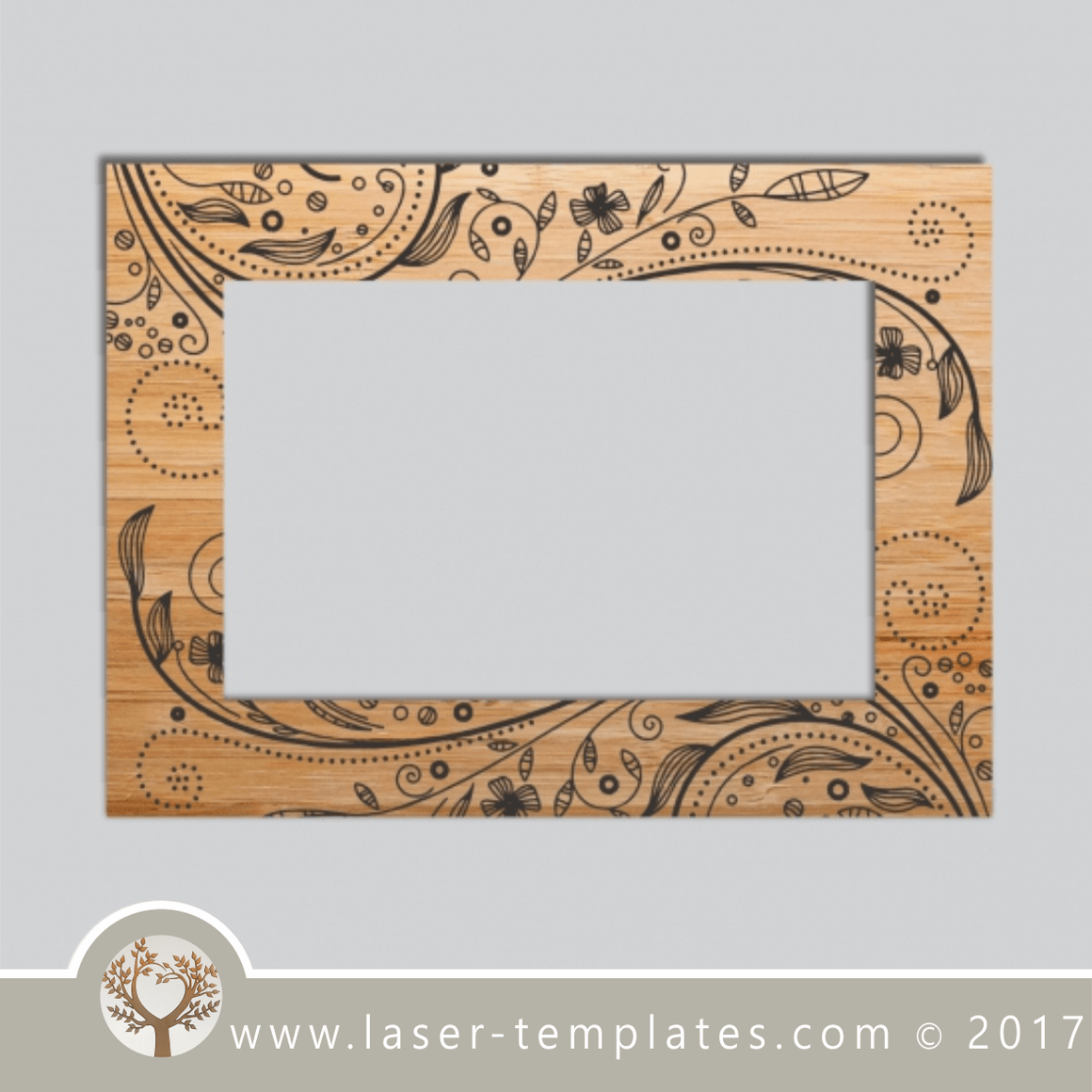 Photo Frames & Borders Template Collection – Laser Ready Templates