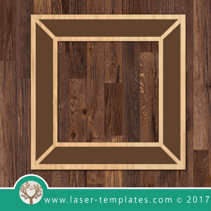 Photo Frames & Borders Template Collection – Laser Ready Templates