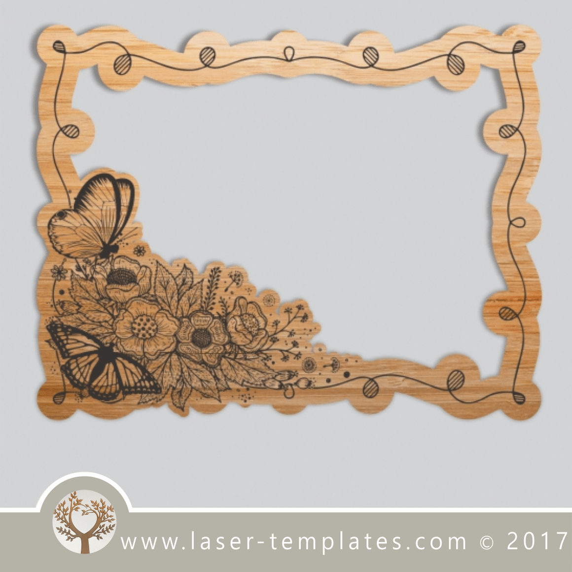 Photo Frames & Borders Template Collection – Laser Ready Templates