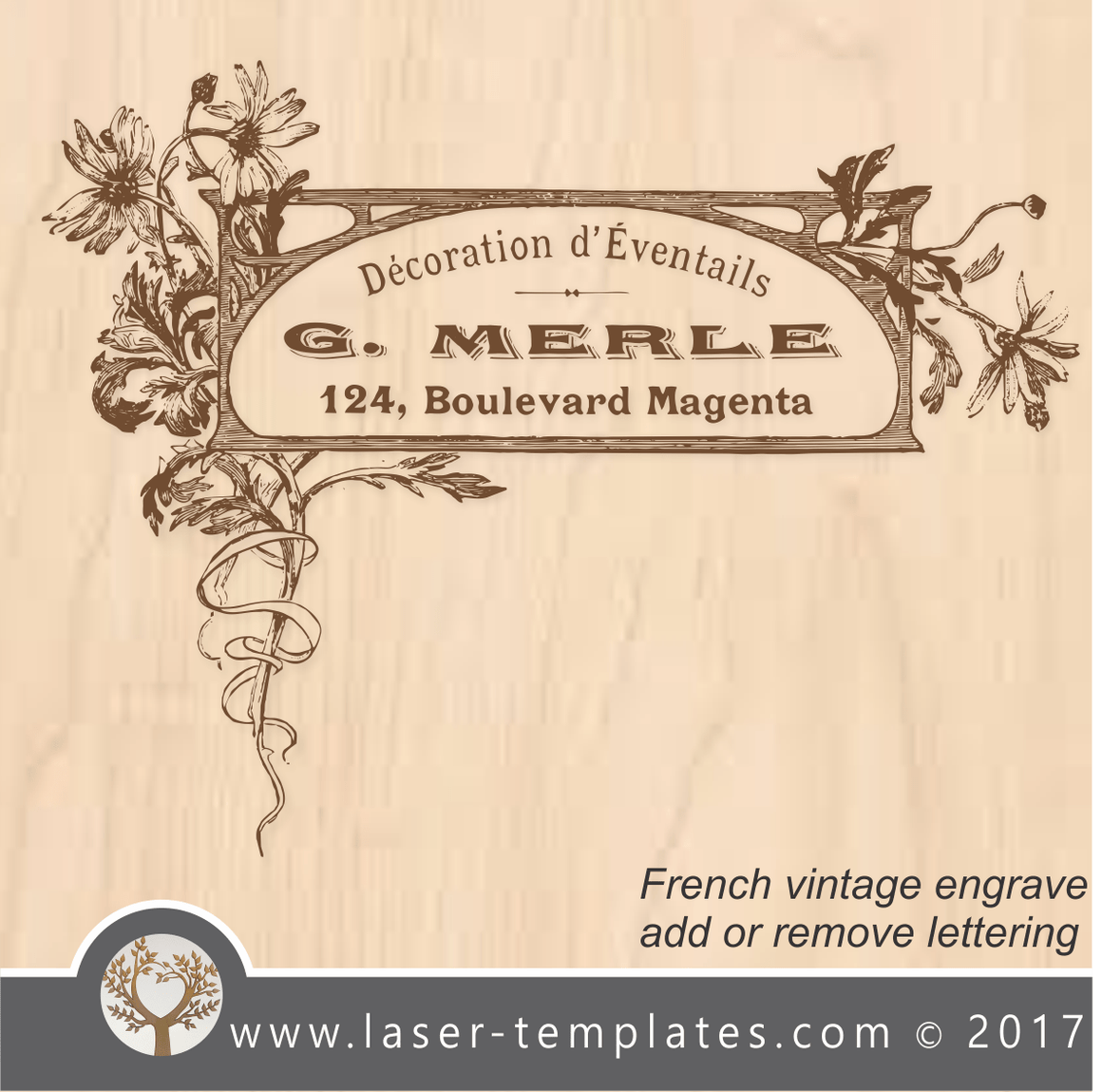 VINTAGE Laser Cut and Engrave Templates. Vector Designs. – Laser Ready ...