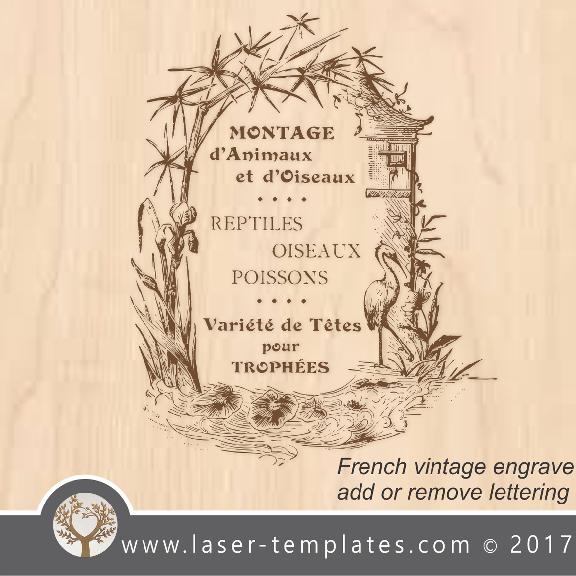 VINTAGE Laser Cut and Engrave Templates. Vector Designs. – Laser Ready ...