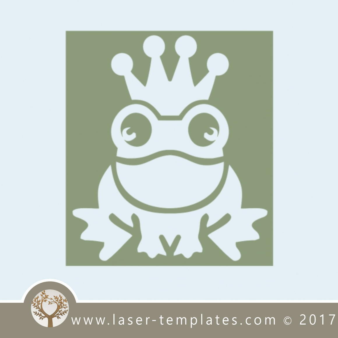 Frog stencil template download. Online design store. – Laser Ready ...