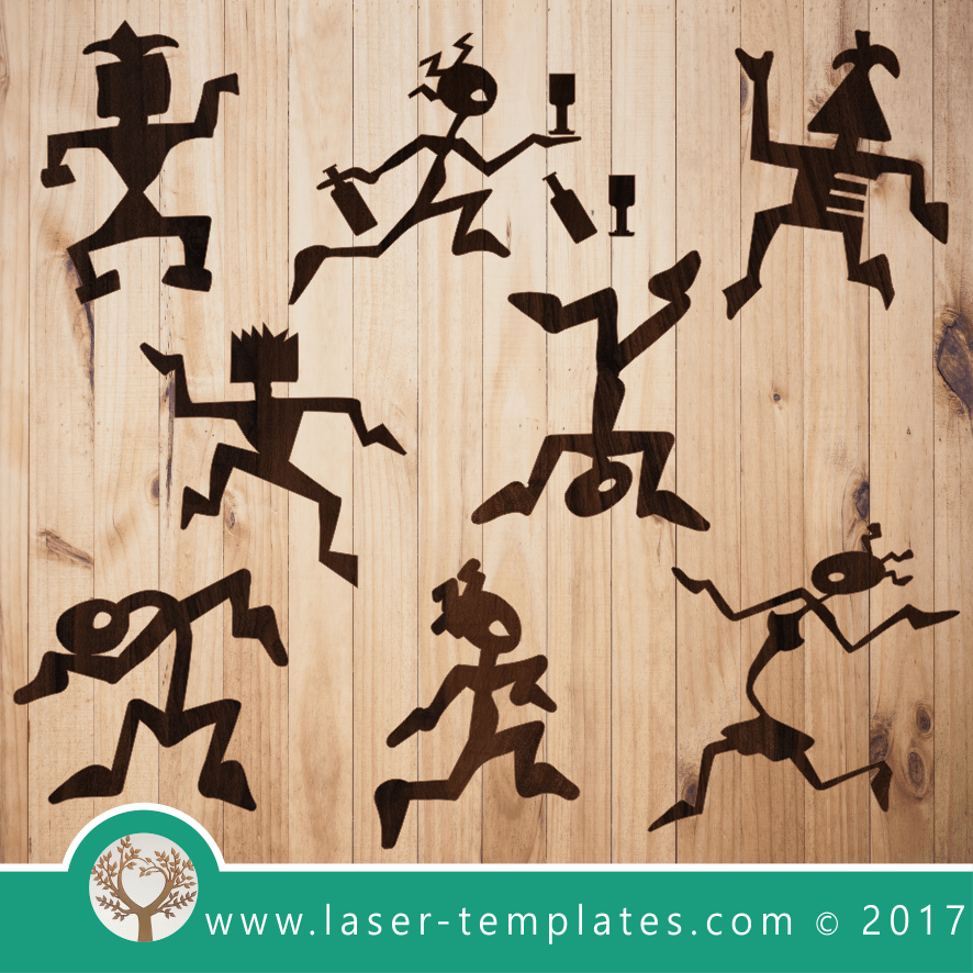 Laser Cut Fun Creatures Template, Download Vector Designs Online ...