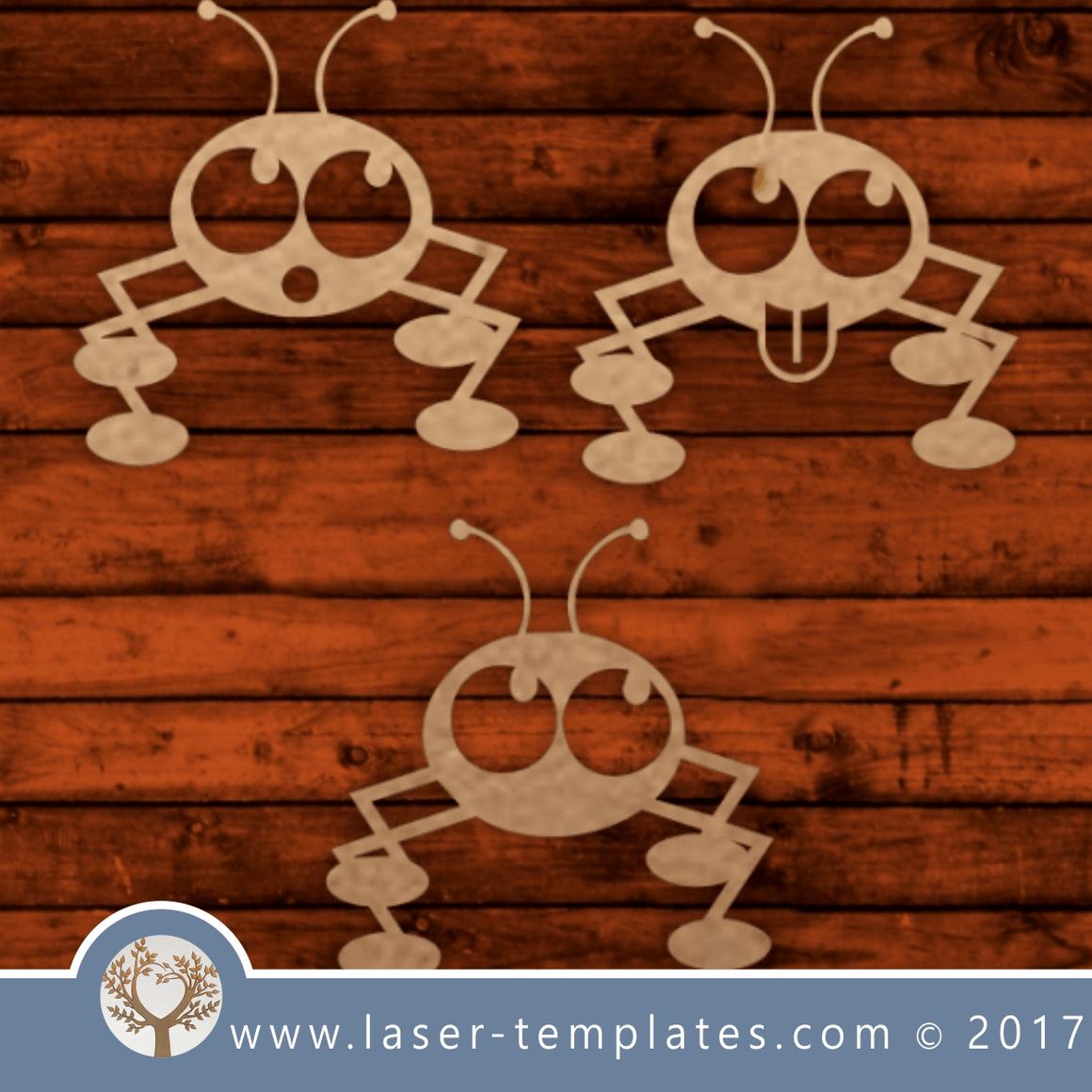 Fun ants template for laser cutting. Vector online store. Free designs ...
