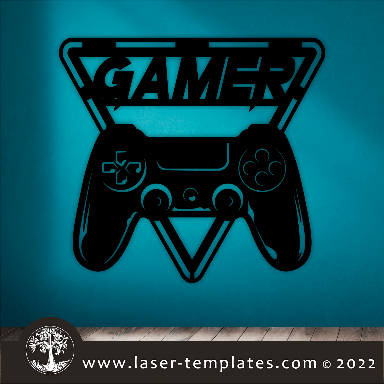 Gamer Wall Art – Laser Ready Templates