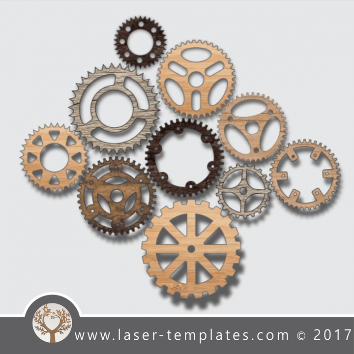 Laser cut gear templates. online design store. – Laser Ready Templates