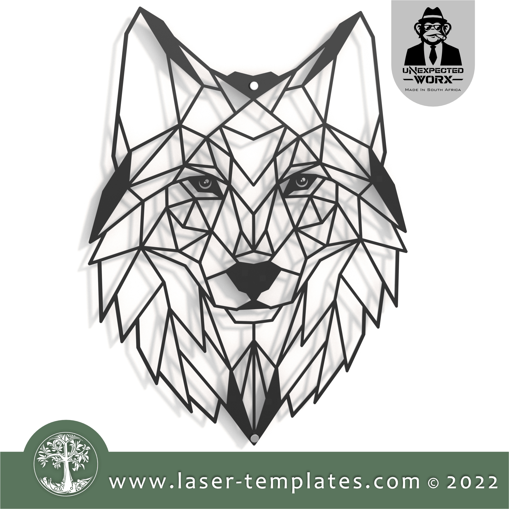 Laser cut Wild Animals Template Collection from Laser Ready Templates ...