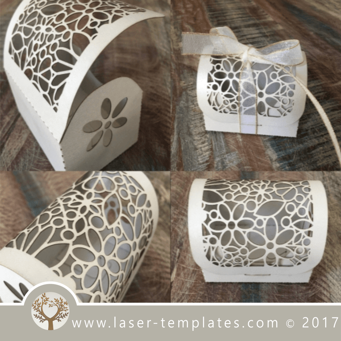 Laser cut Paper Box Templates. Search 1000's of online design patterns ...