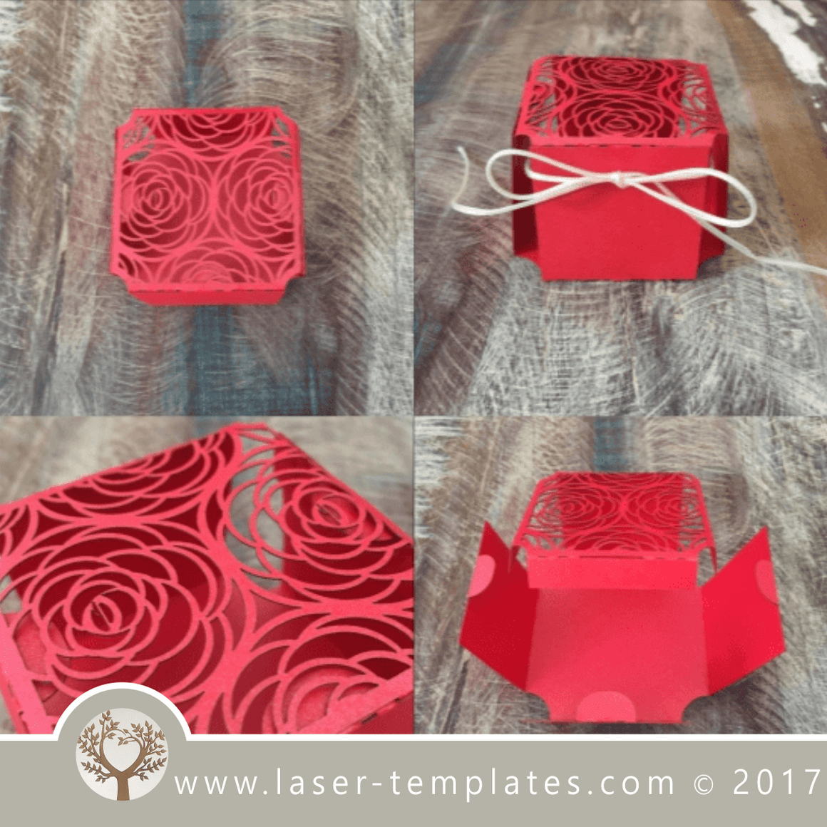 Laser cut Paper Box Templates. Search 1000's of online design patterns ...