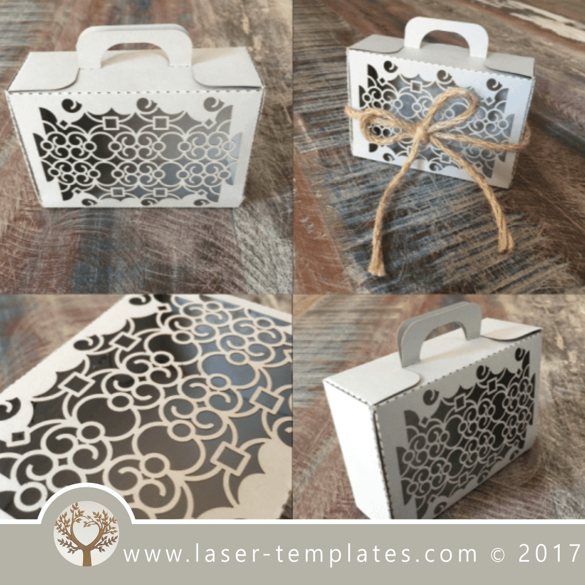 Laser cut Paper Box Templates. Search 1000's of online design patterns ...