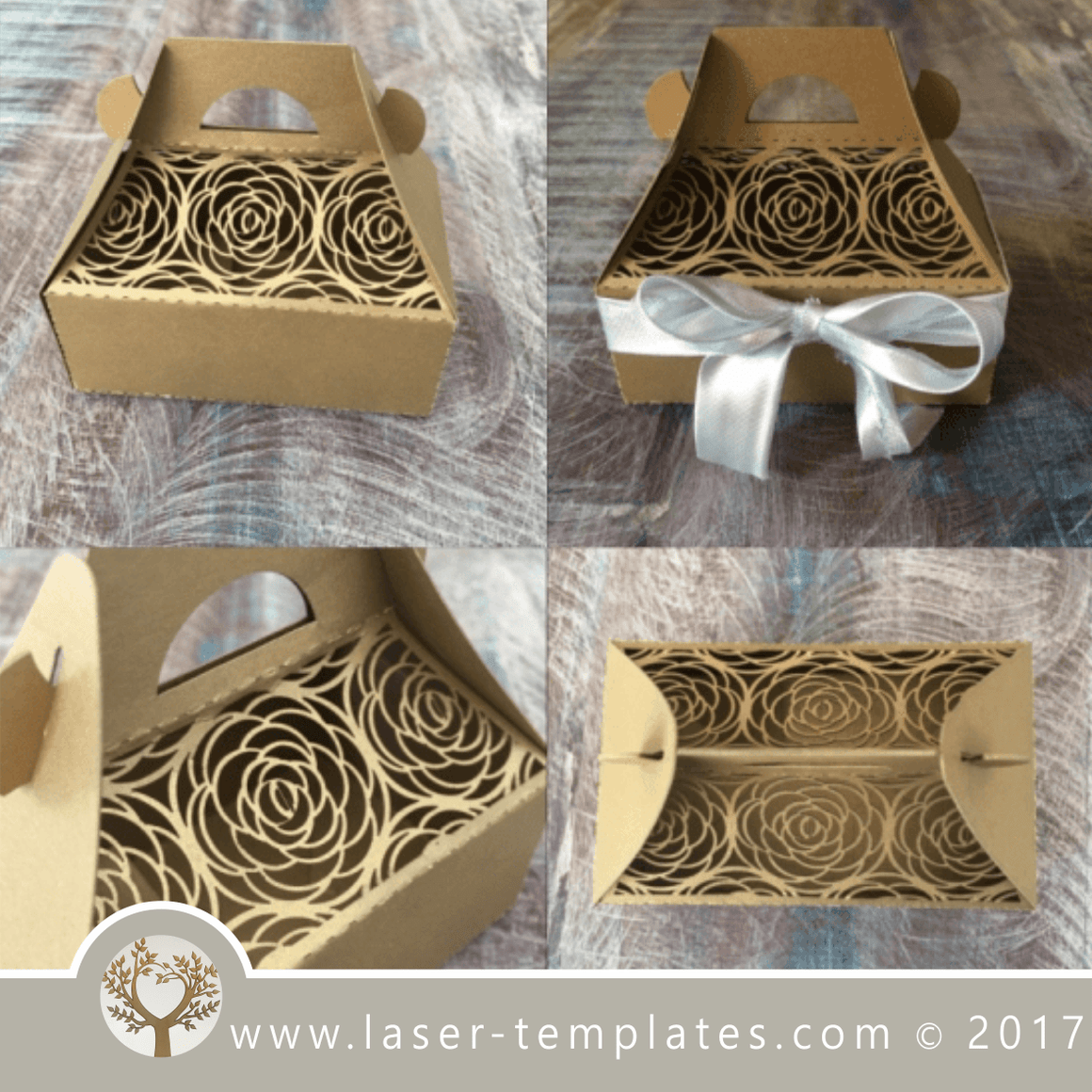 Laser cut Paper Box Templates. Search 1000's of online design patterns ...