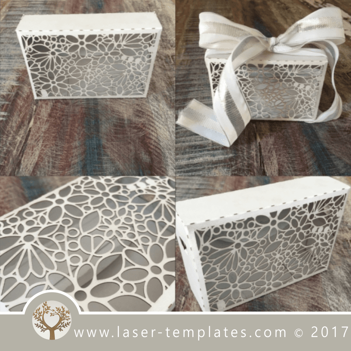 Laser cut Paper Box Templates. Search 1000's of online design patterns ...