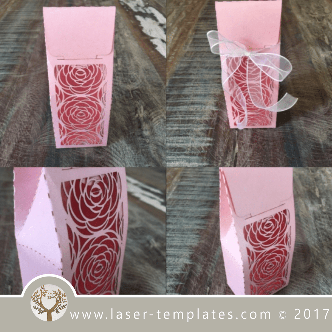 Laser cut wedding gift box template – Laser Ready Templates