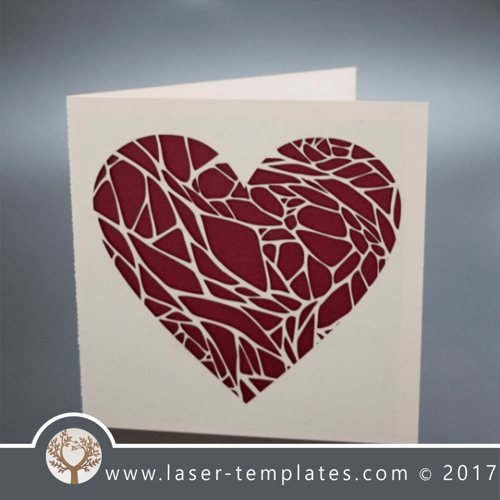 Laser cut template, wedding invite card, Get online now, free vector ...