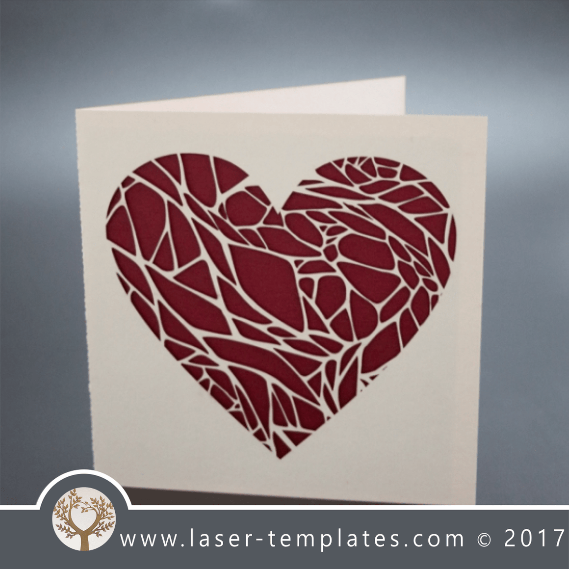 Laser cut template, wedding invite card, Get online now, free vector ...
