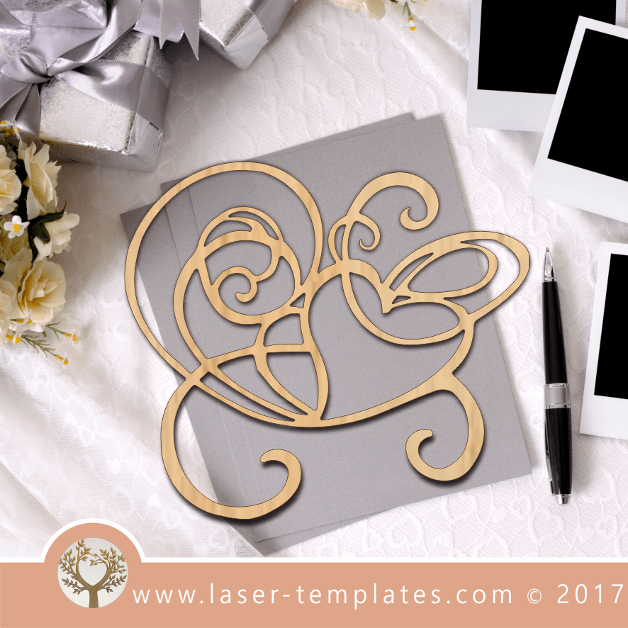 Laser Cut Heart Template, Download Laser Ready Vector Designs Online ...