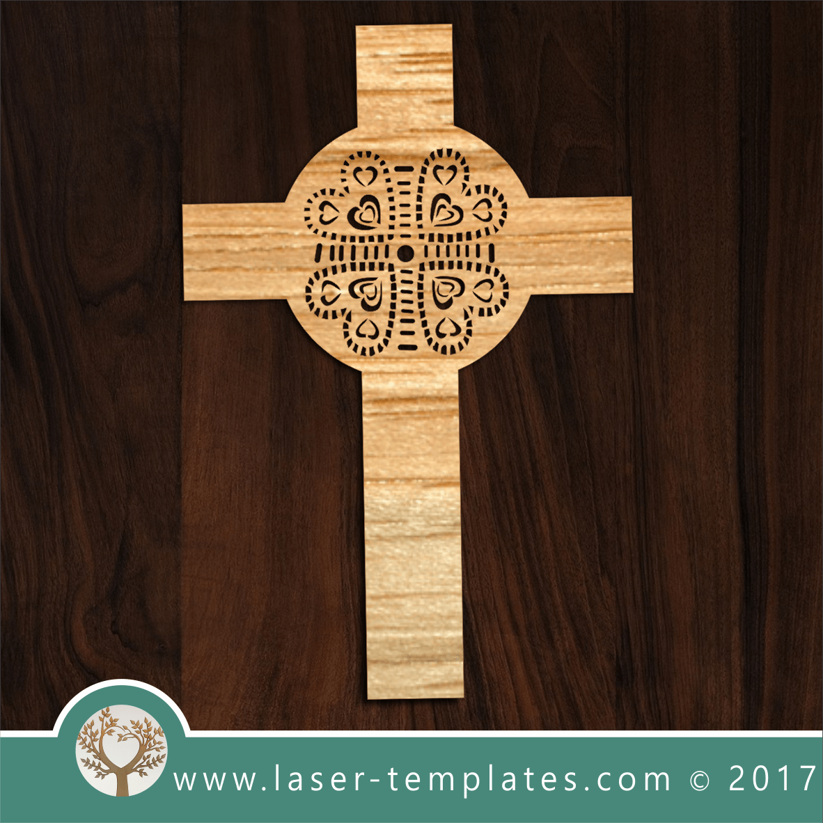 Laser cut cross template, pattern, design. Free vector designs every ...
