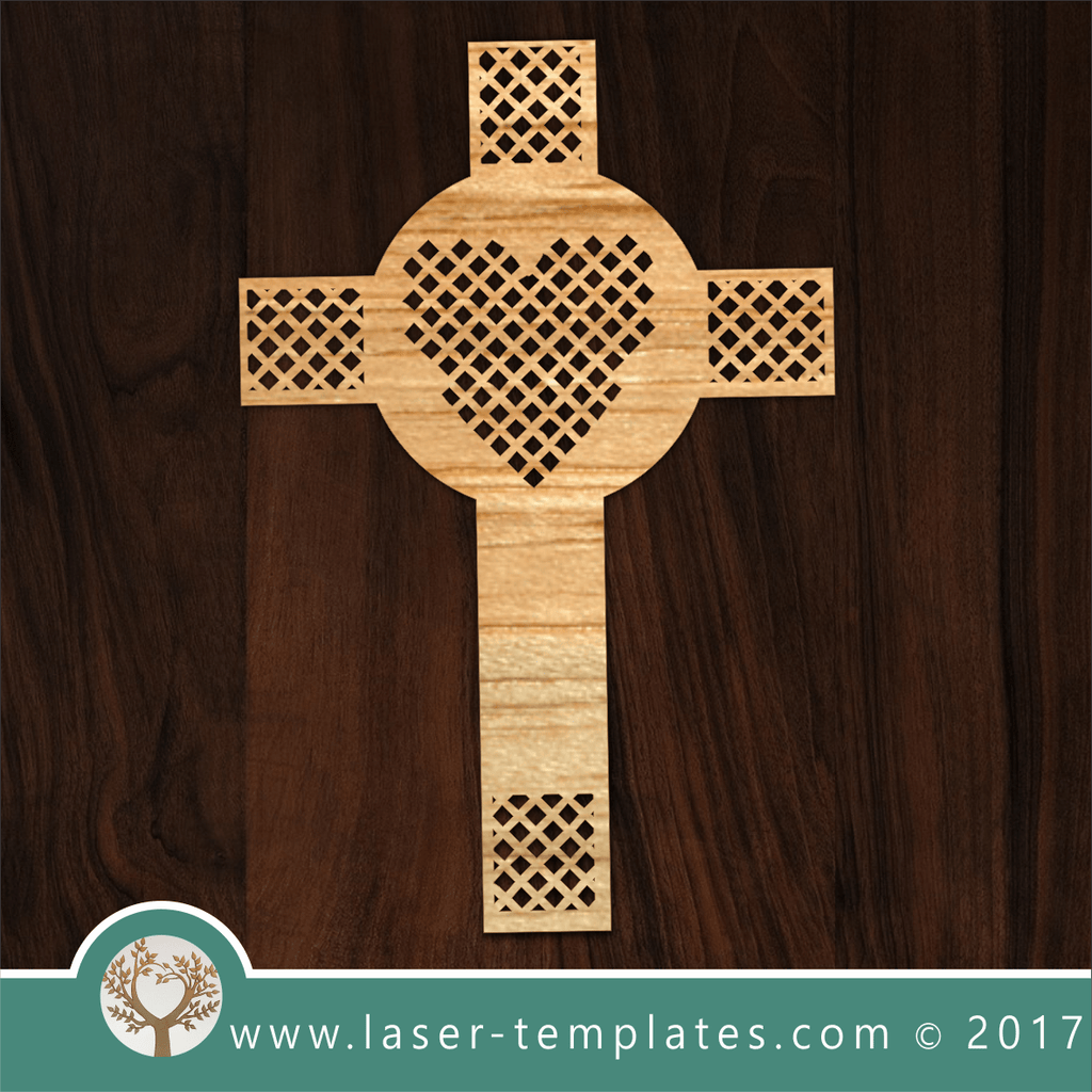 Laser cut cross template, pattern, design. Free vector designs every ...