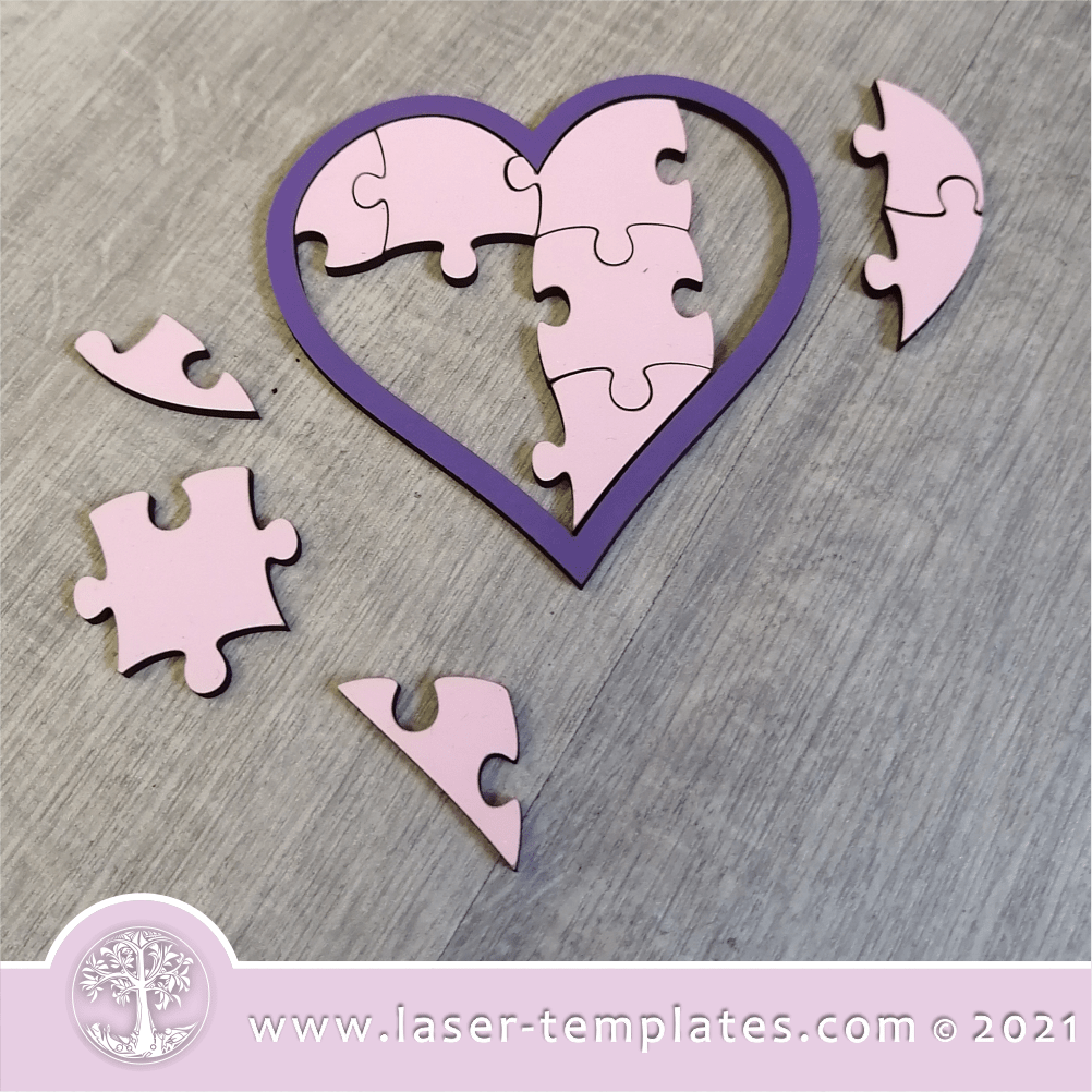 Laser Cut Coaster Templates. Download Vector Designs. – Tagged "Puzzles ...