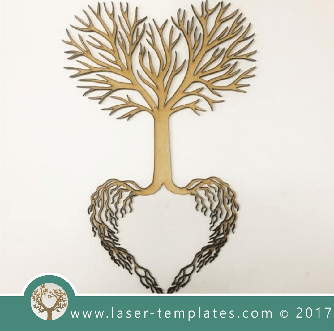 Laser cut tree template. Online vector design download free patterns ...