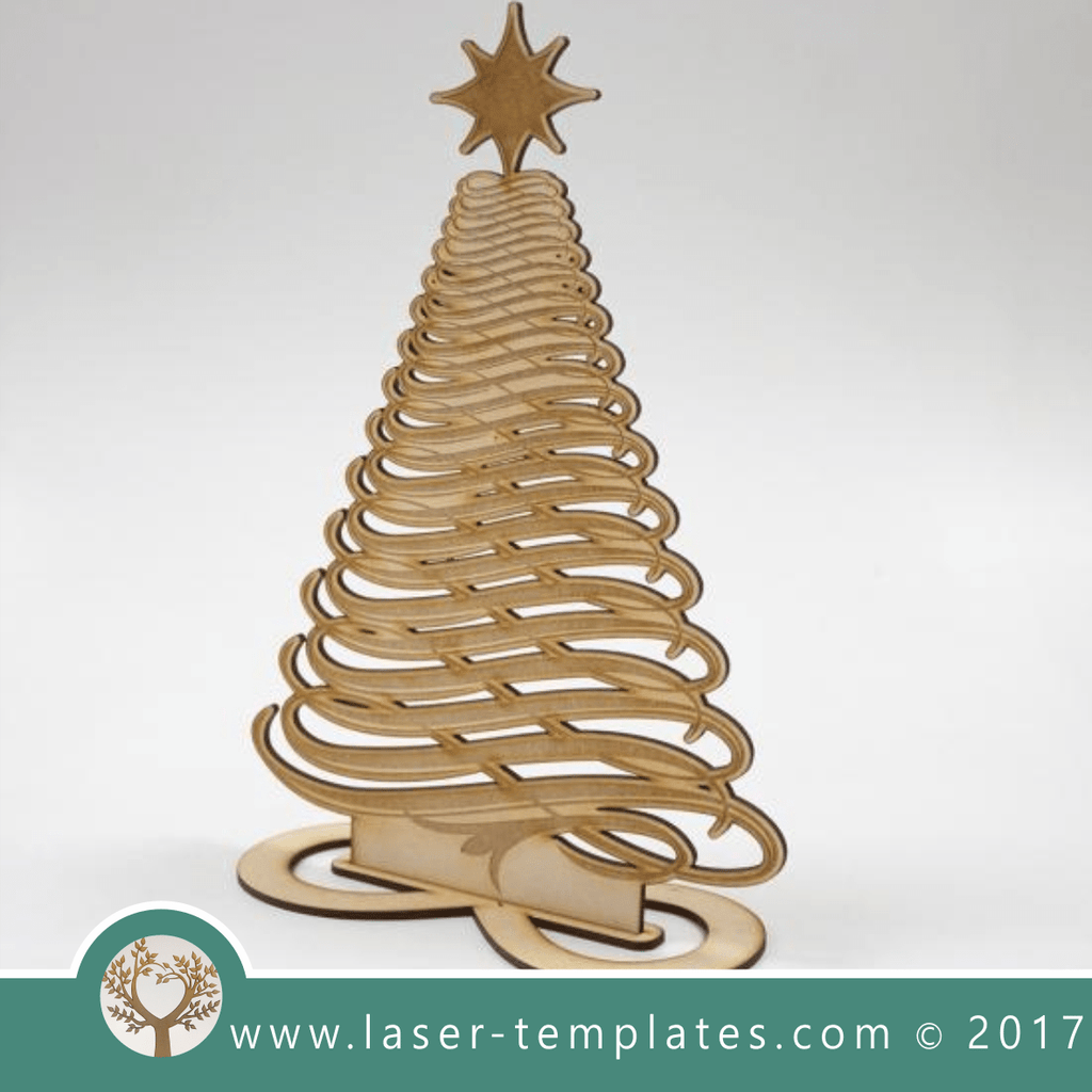 Laser cut tree template. Online 3d vector design download free patterns ...