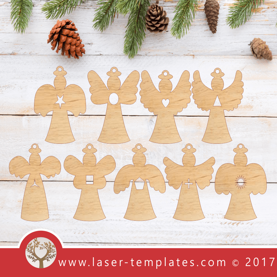 Laser cut Templates about Angels, African Masks, Sugar Skulls and more ...