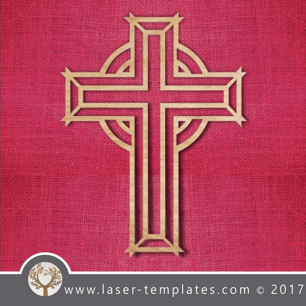Laser cut cross template, pattern, design. Free vector designs every ...