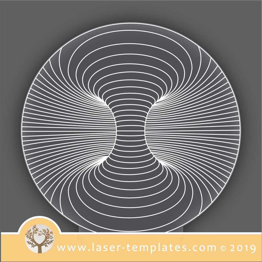 laser cutting templates LED Engraving Lamp - 3D Sphere – Laser Ready ...