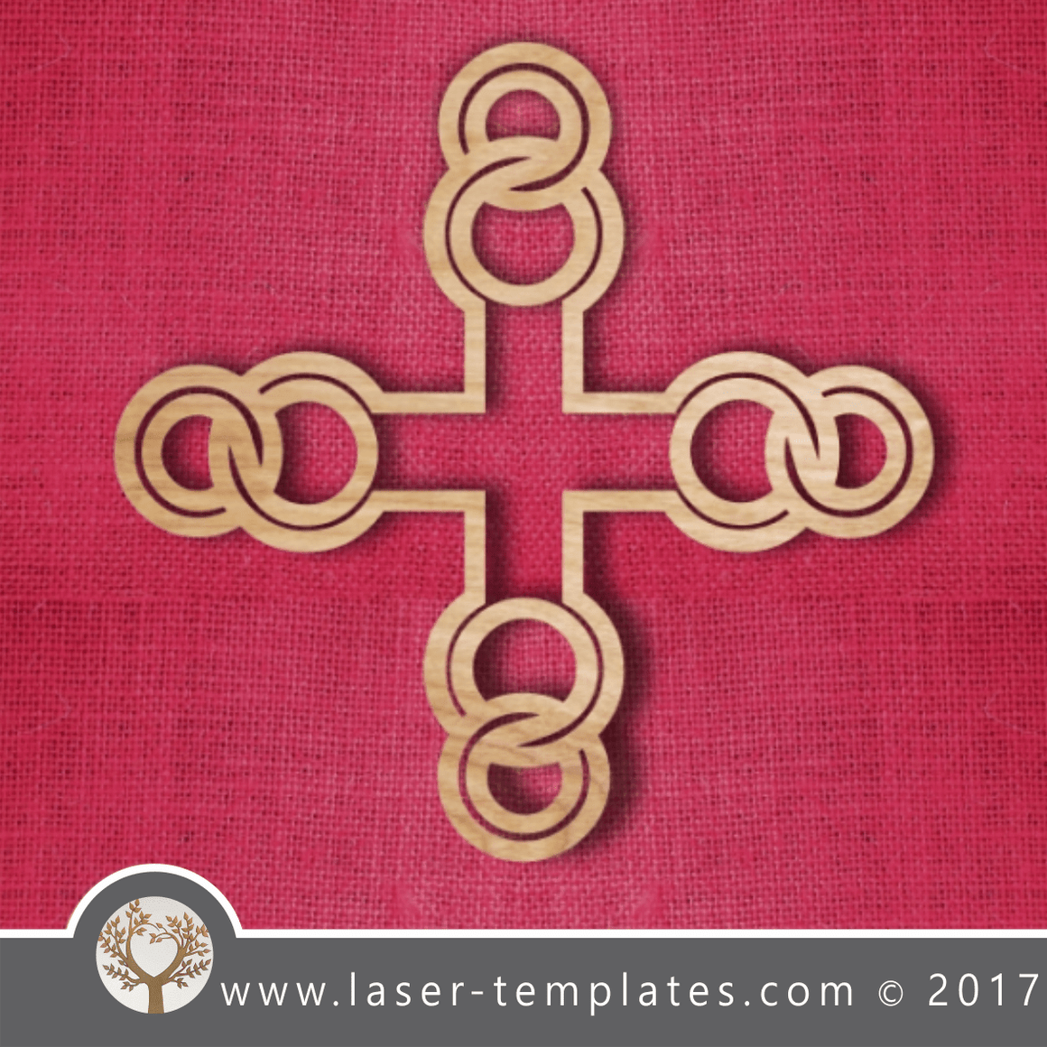 Laser cut cross template, pattern, design. Free vector designs every ...