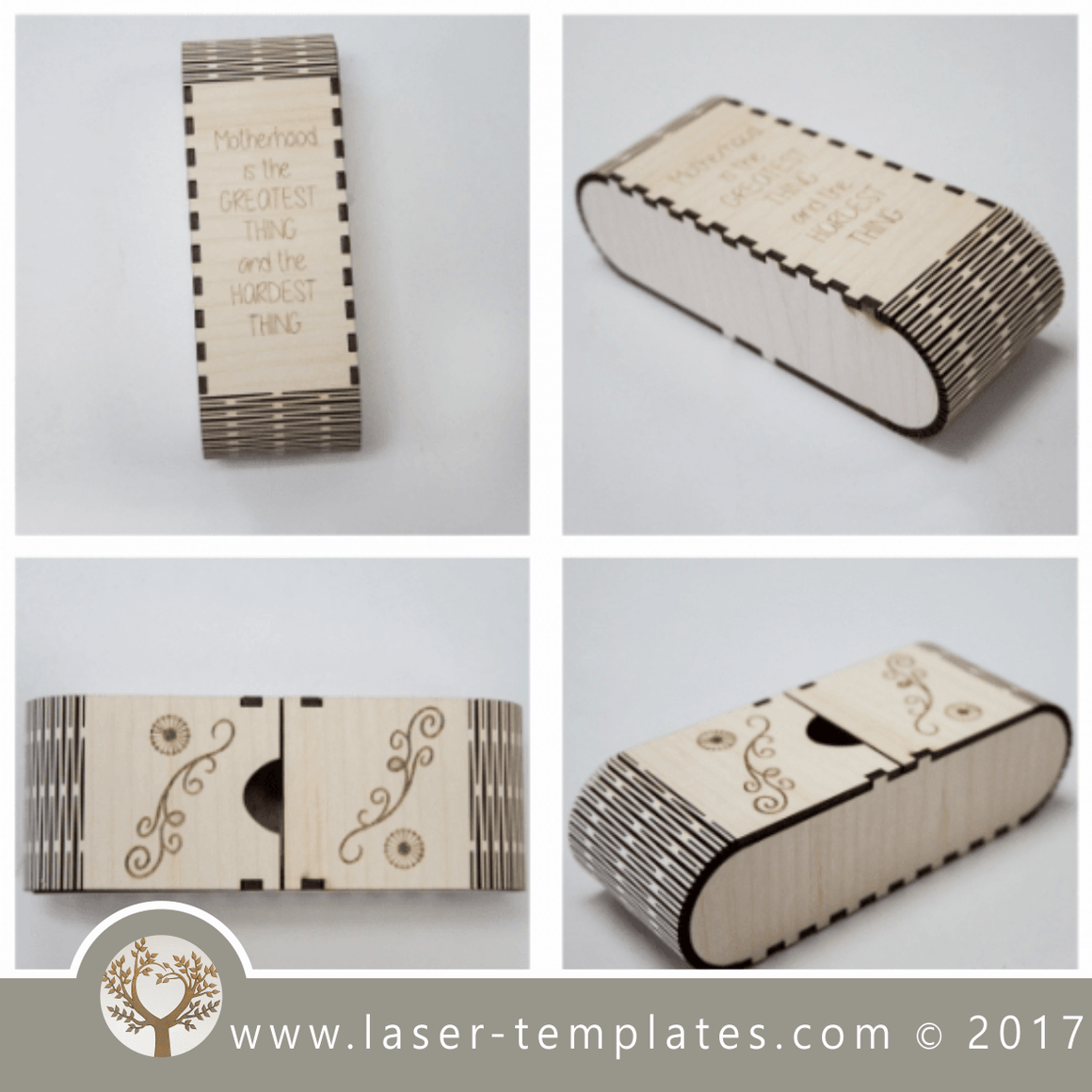 Laser Cut Wooden Boxes Template Collection. – Laser Ready Templates